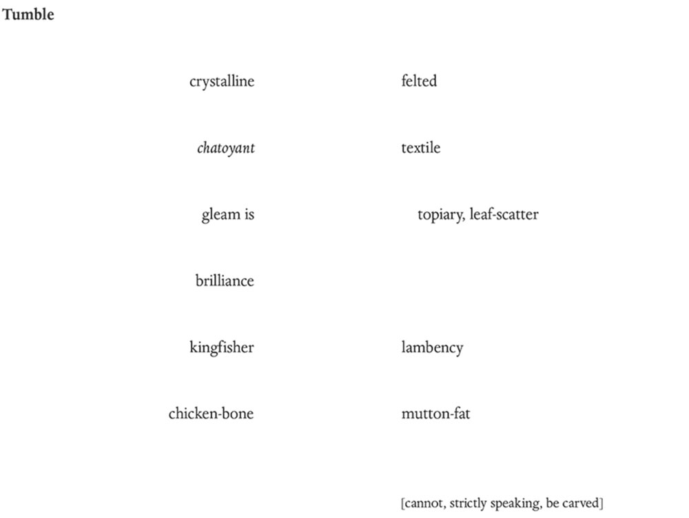 from Jade | Long Poem Magazine